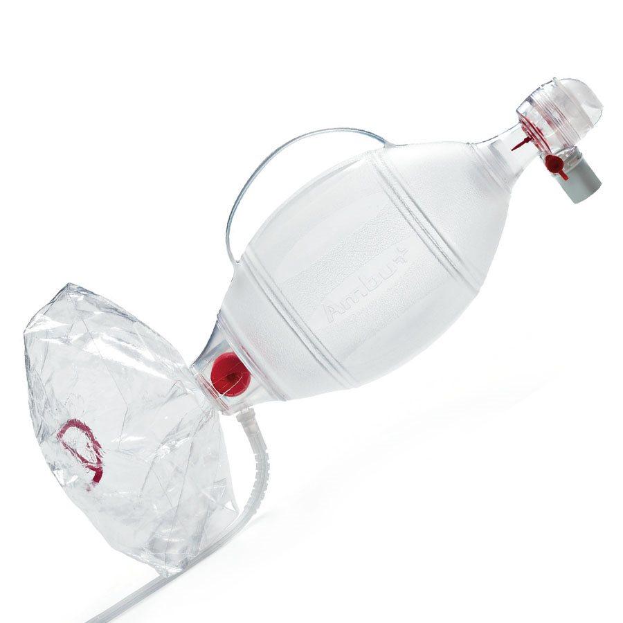 AMBU SPUR II Resuscitator without mask w/oxygen bag – Capital Home Medical Equipment