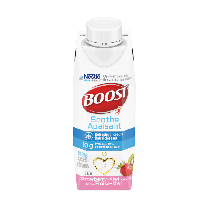 BOOST® Soothe Strawberry-Kiwi, Tetra Prisma® Pack, 237mL case of 24 ...
