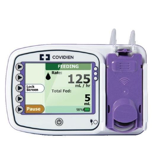 Kangaroo™ Connect Enteral Feeding Pump with Pole Clamp and Power Adapt ...