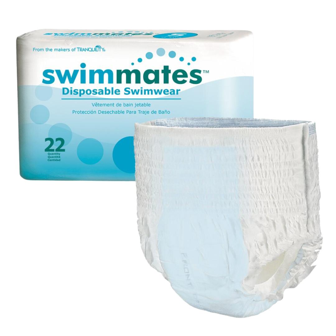 Tranquility Swimmates Disposable Swim Underwear 4packs/ case – Capital ...