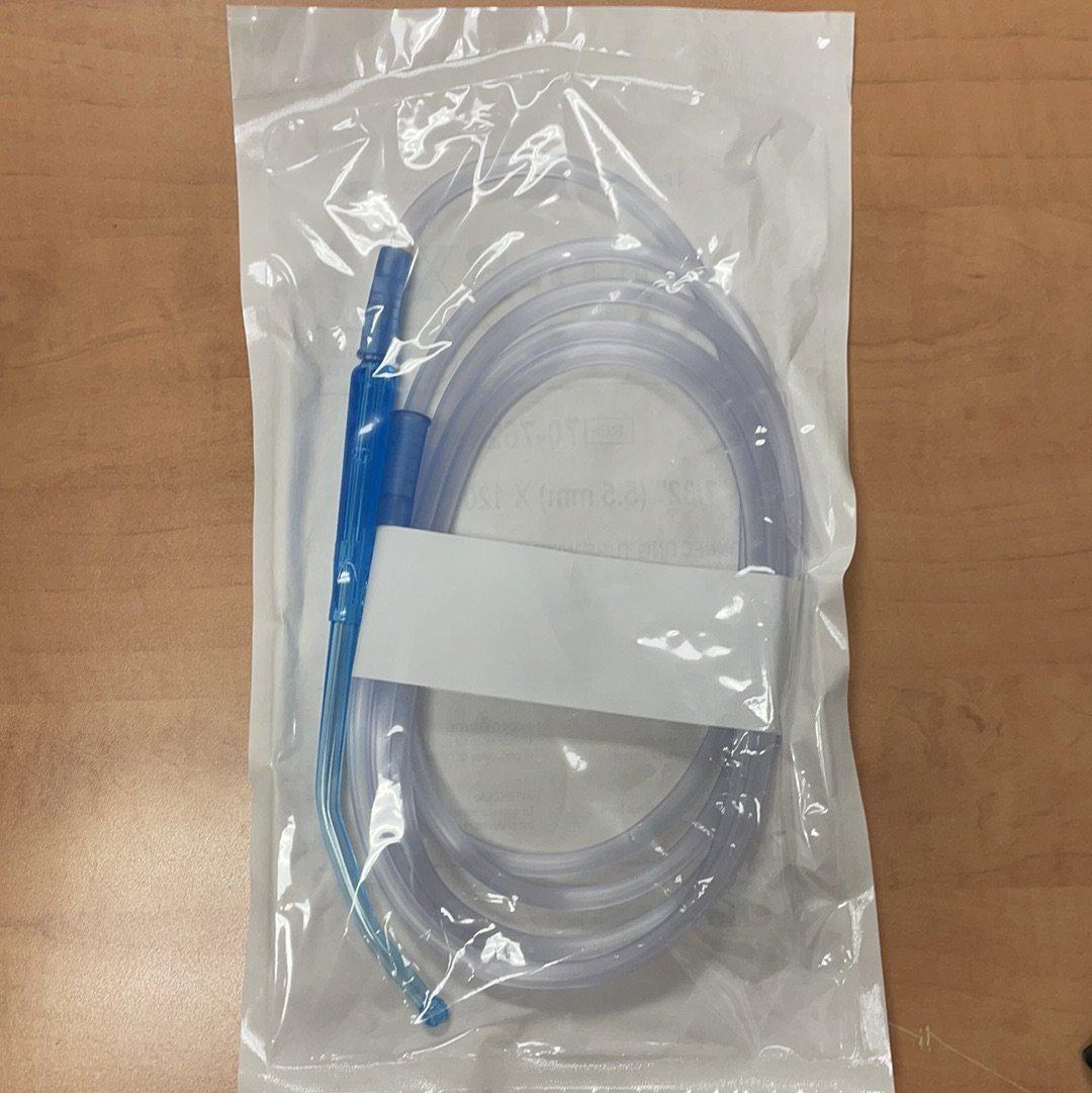 Yankauer handle with suction tubing 120" | Singles | 5pk | 10pk | 50pk ...